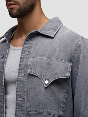 Hudson Jeans Denim Shirt Jacket - Armstrong
