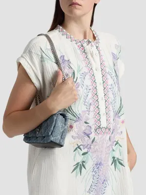 Johnny Was Mishti Floral Cotton Minidress