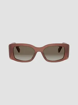 Celine Maxi Triomphe 53mm Rectangular Sunglasses