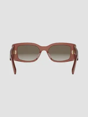 Celine Maxi Triomphe 53mm Rectangular Sunglasses