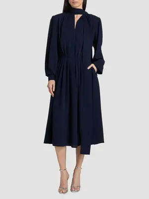 Ronny Kobo Outlander X Adair Tieneck Midi-dress