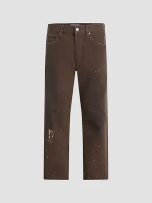 Hudson Jeans Rylan Paint-splatter Straight-leg Jeans - Crestview