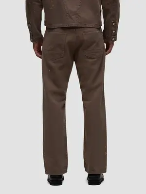 Hudson Jeans Rylan Paint-splatter Straight-leg Jeans
