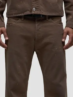 Hudson Jeans Rylan Paint-splatter Straight-leg Jeans