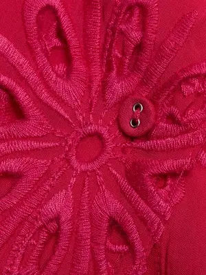 Johnny Was Eyelet Button-front Shirtdress