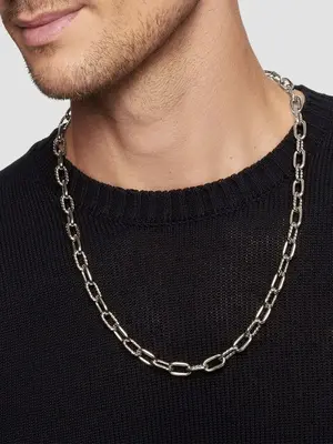 David Yurman Dy Madison Chain Necklace In Sterling - Silver