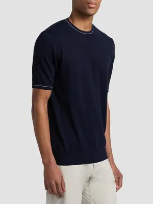 SAKS FIFTH AVENUE Bouclé Crewneck Top