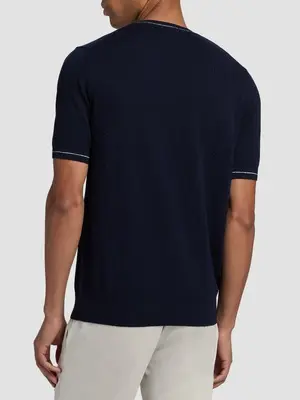 SAKS FIFTH AVENUE Bouclé Crewneck Top
