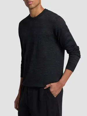 SAKS FIFTH AVENUE Linen-blend Sweater