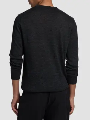 SAKS FIFTH AVENUE Linen-blend Sweater