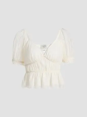 Cami Nyc Henrietta Lace Crop Top