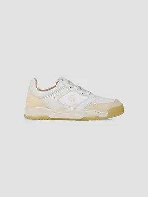 CHRISTIAN LOUBOUTIN Basketball 1 Retro Sneakers - Egg Shell