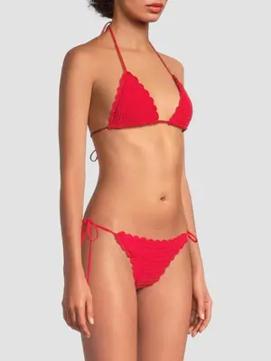 Beach Riot Crochet Winona Swim Top