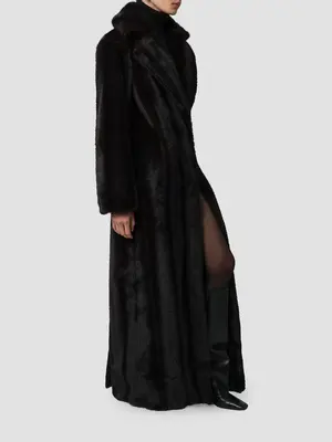 Apparis Gabrielle Faux Fur Long Coat