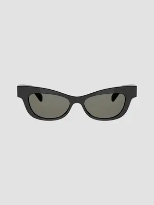 Celine Triomphe 19 53mm Cat-eye Sunglasses - Black