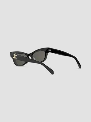 Celine Triomphe 19 53mm Cat-eye Sunglasses - Black
