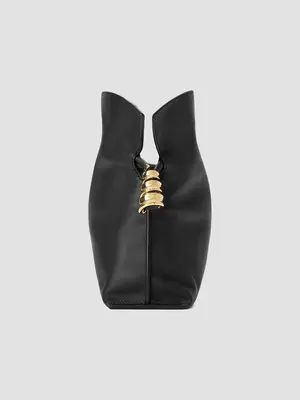 Loewe Coil Flaco Mini Leather Clutch