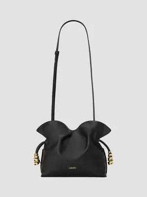 Loewe Coil Flaco Mini Leather Clutch