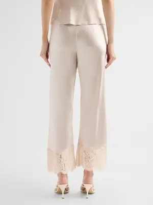 Cami Nyc Bristol Lace Pants - Oat