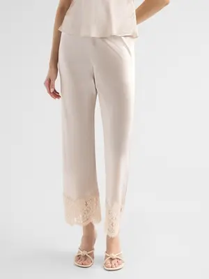 Cami Nyc Bristol Lace Pants - Oat