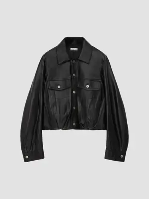 Loewe Leather Bomber Jacket