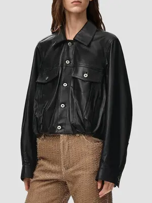 Loewe Leather Bomber Jacket