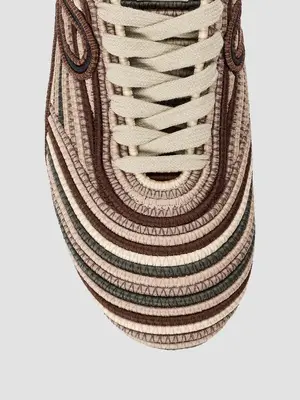 Loewe X Paula's Ibiza Yago Logo Low-top Sneakers
