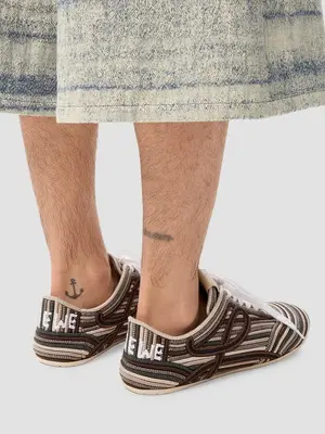 Loewe X Paula's Ibiza Yago Logo Low-top Sneakers