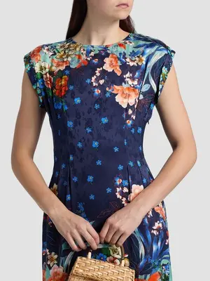 Johnny Was Carice Printed Jacquard Minidress