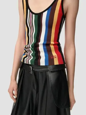 Loewe Striped Scoopneck Tank