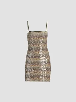 Ramy Brook Ivanna Sequin Embellished Minidress - Boca Sequin
