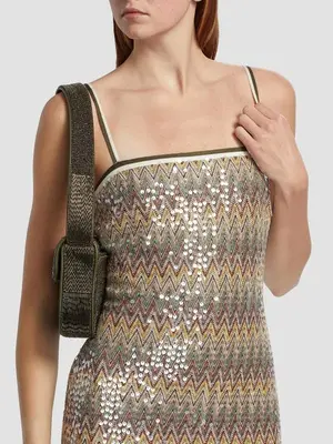 Ramy Brook Ivanna Sequin Embellished Minidress