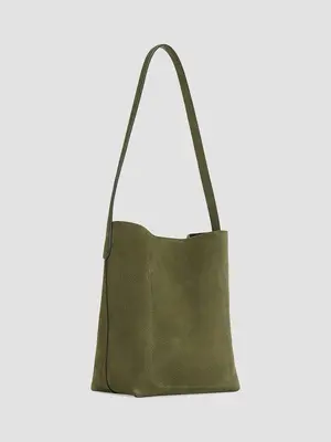 MANSUR GAVRIEL Small Everyday Cabas Suede Shoulder Strap
