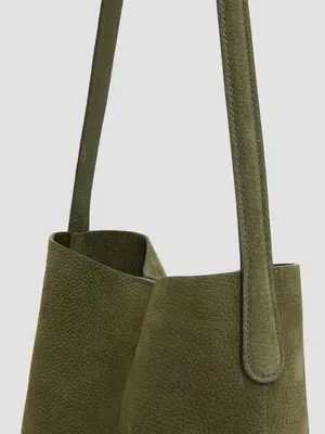 MANSUR GAVRIEL Small Everyday Cabas Suede Shoulder Strap
