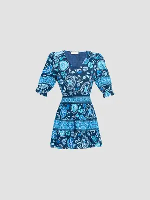 Ramy Brook Maya Floral Minidress