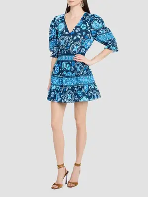 Ramy Brook Maya Floral Minidress