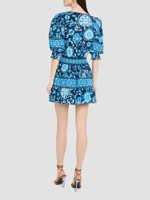 Ramy Brook Maya Floral Minidress