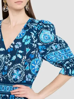 Ramy Brook Maya Floral Minidress