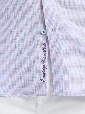 Robert Graham Edison Textured Cotton Shirt