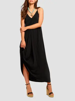 Ramy Brook Clara V-neck Maxi Dress