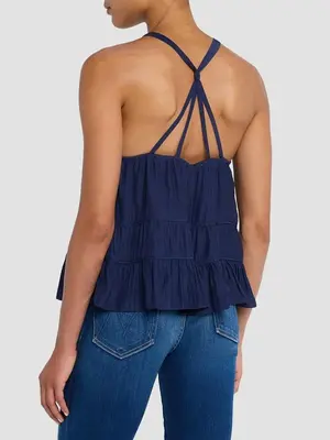 Ramy Brook Dana Smocked Tank