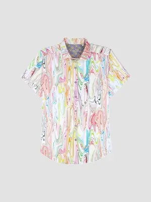 Robert Graham Bellenden Woven Satin Shirt