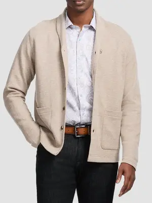 Robert Graham Adriano Shawl Knit Cardigan