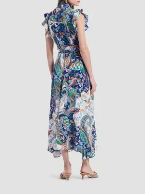 Robert Graham Sadie Paisley Floral Maxi Dress