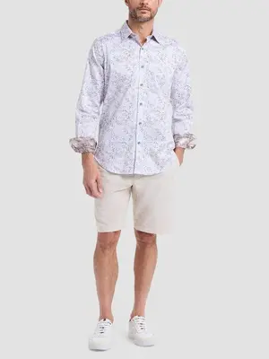 Robert Graham Liverpool Printed Stretch-cotton Shirt