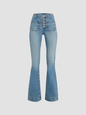 Ramy Brook Cindy High-rise Flare Jeans