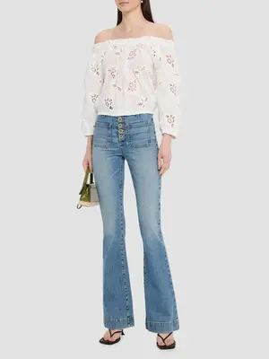 Ramy Brook Cindy High-rise Flare Jeans
