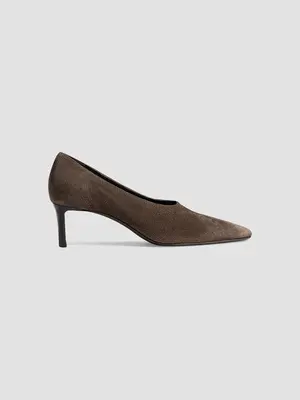 Khaite Cecilia 50mm Suede Pumps