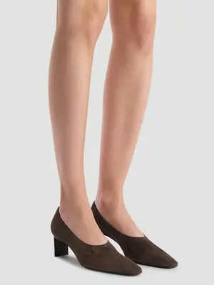 Khaite Cecilia 50mm Suede Pumps