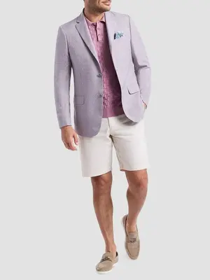 Robert Graham Dixton Cotton-linen Shorts